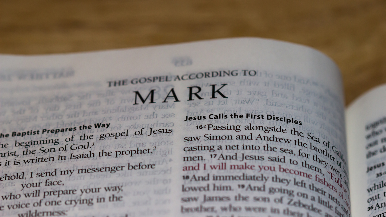 The Old Testament in Mark (57 min) - Gospel Hall Audio